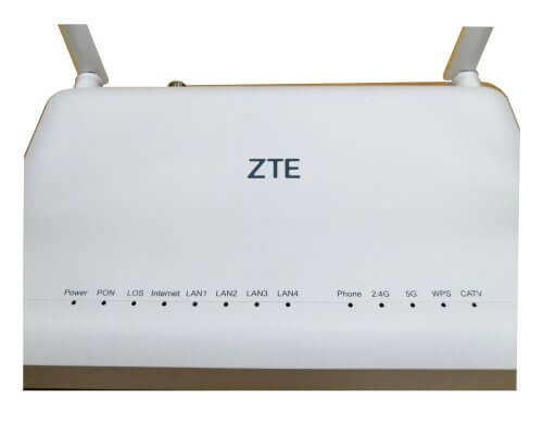 ONT GPON ZTE F6600R WiFi 6 Dual Band C/RF – TAC Communications