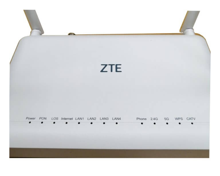 ONT GPON ZTE F6600R WiFi 6 Dual Band C/RF – TAC Communications